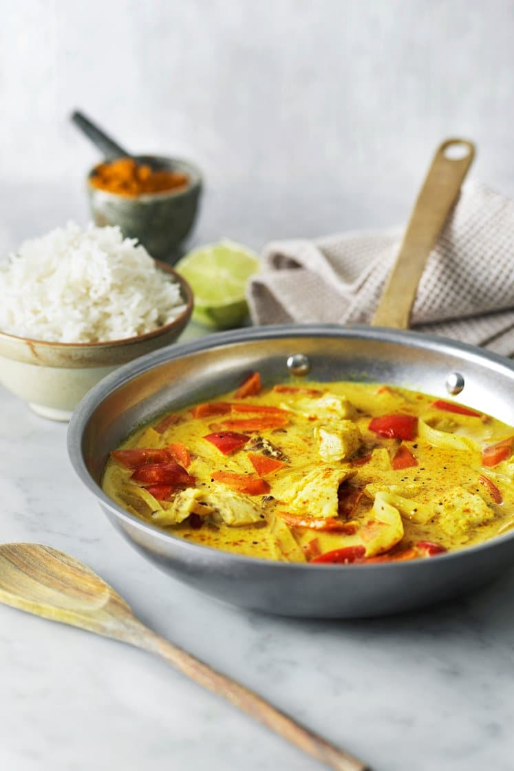 Indisk fiskgryta med lime - Recept - Linas Matkasse