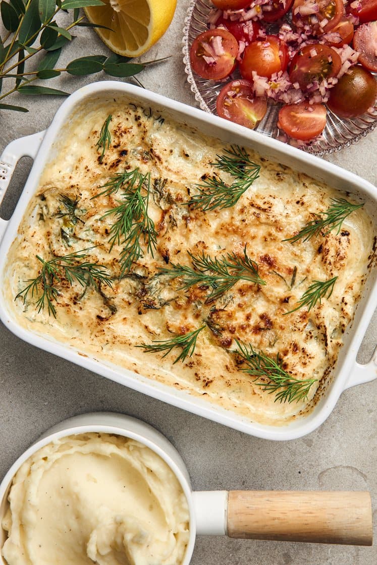 Fiskgratäng med sej - Recept - Linas Matkasse